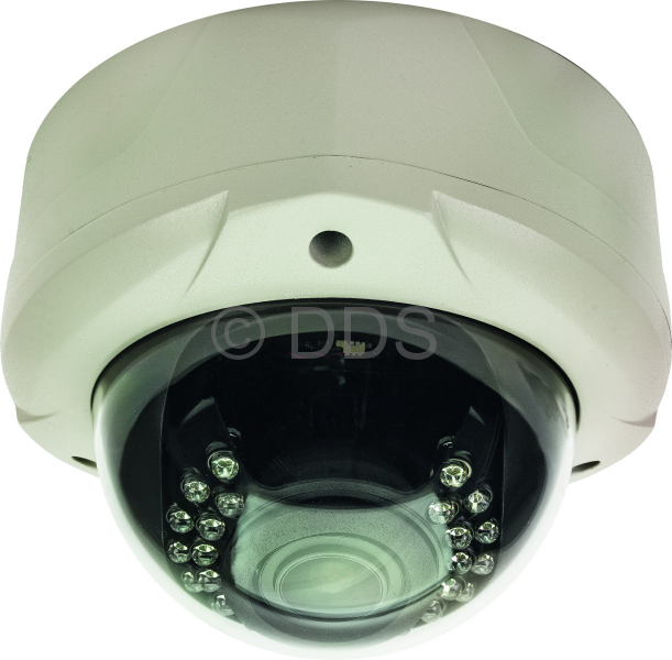 Vandal Resistant Dome Camera (HD-IP 1080P, SONY2.4MP, Vari-focal, IR 25m)