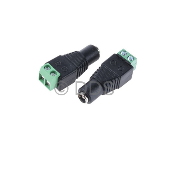 DC Socket with Screw terminals